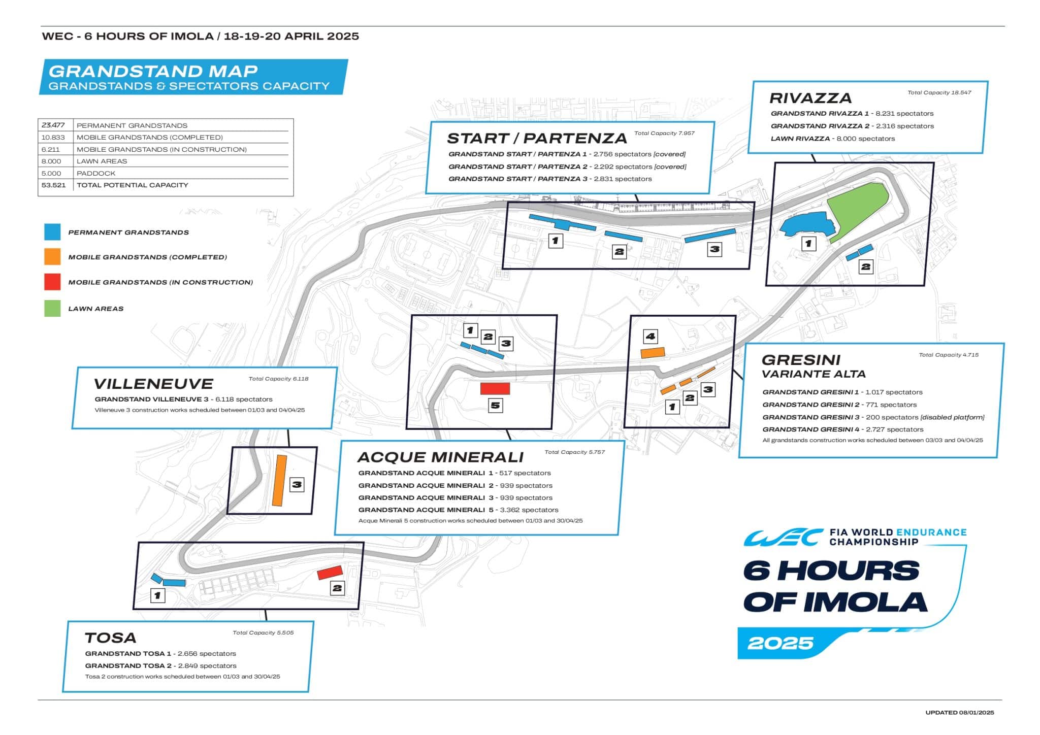 La GUIDA per il WEC 2025 ad Imola: i consigli e le avvertenze per il ...
