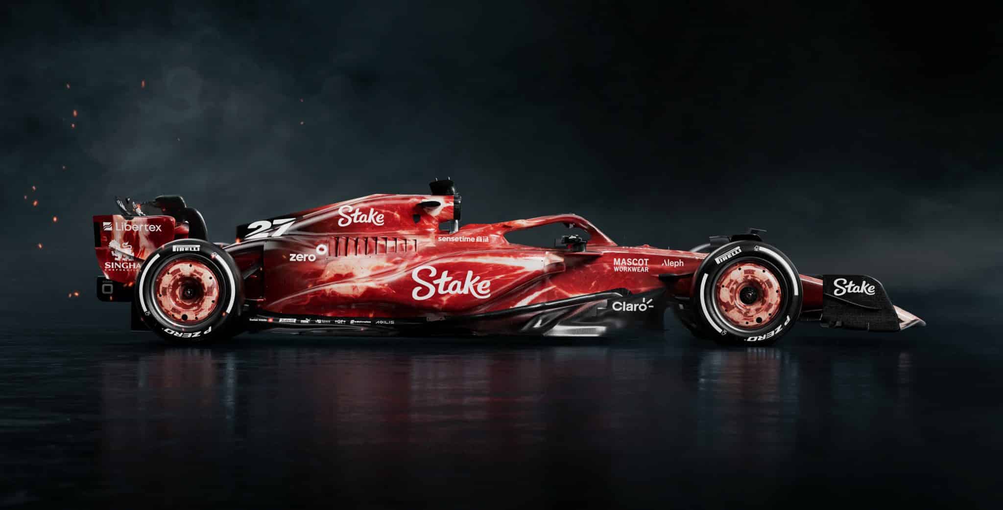 Stake Sauber unveils a new livery at the Japanese GP. April Fools' joke ...