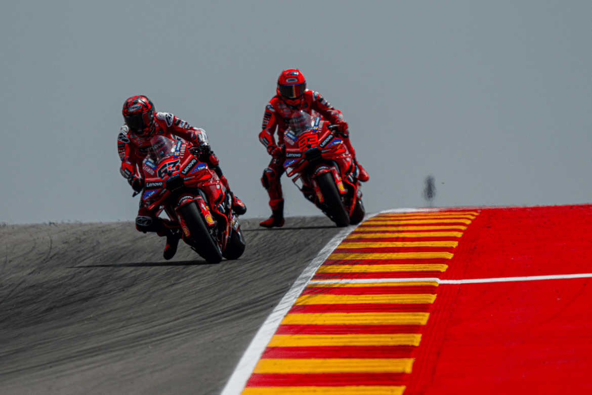 The STARTING GRID for the MotoGP Sprint Race in Aragon: it’s Italy VS ...
