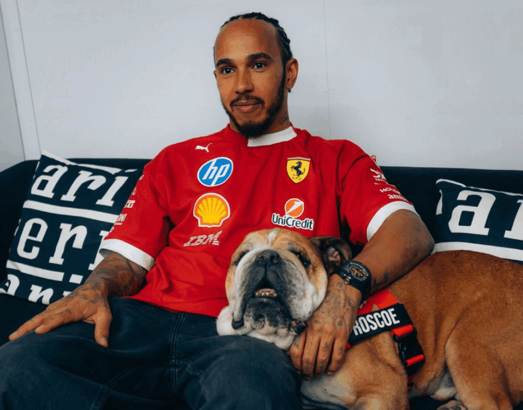 Lewis Hamilton recuerda a su Roscoe con una historia en Instagram: “Lo ...